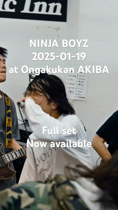 NINJA BOYZ Full set Now available #monji - YouTube