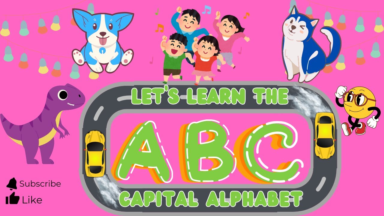 A to Z Uppercase Letter Song | Capital Letter Alphabet Song for Kids ...