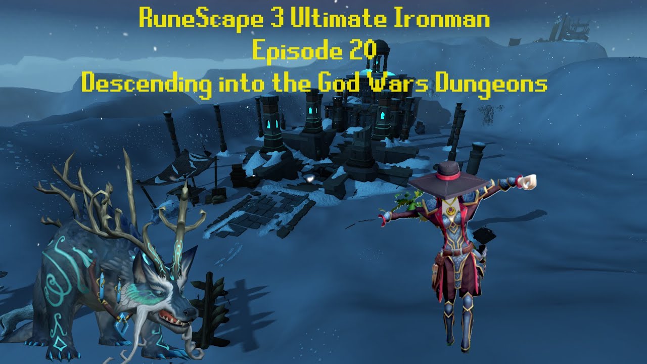 Descending into the God Wars Dungeons - RS3 UIM (#20) - YouTube