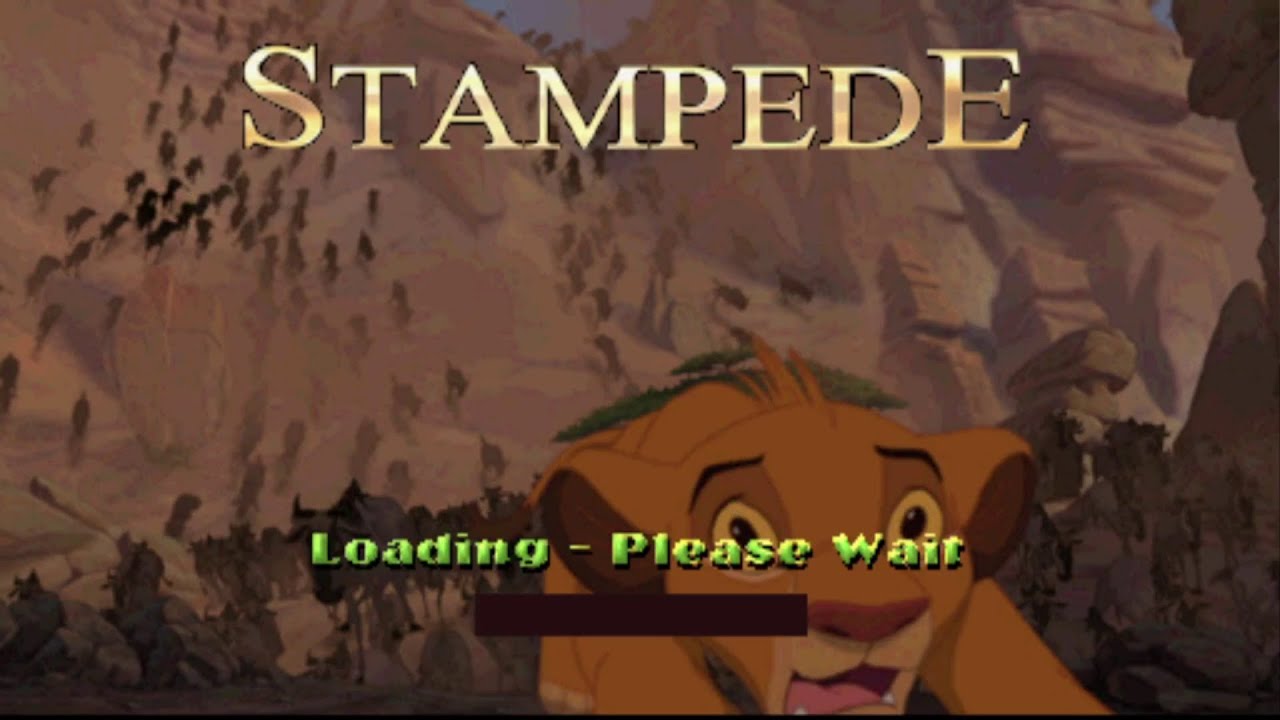 The Lion King Simba's Mighty Adventure - Part 2: STAMPEDE!!! - YouTube