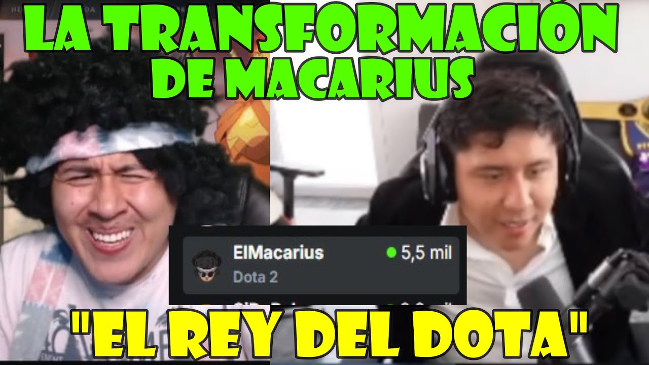 MACARIUS SE CONVIERTE EN EL REY DEL DOTA,LOGRÓ SUPERAR A BUTI Y A GLOGLO SOLO JUGANDO DOTA ...
