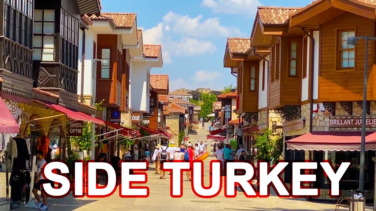 Side Turkey - 🇹🇷 Side Old Town [4K] #side #turkey - YouTube