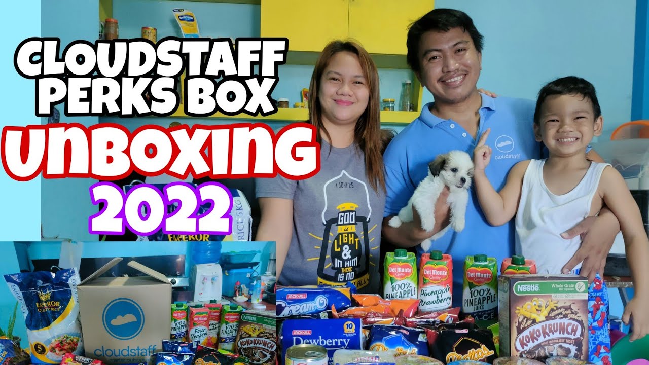 CLOUDSTAFF PERKS BOX - UNBOXING 2022 | MOKS TV 01 - YouTube