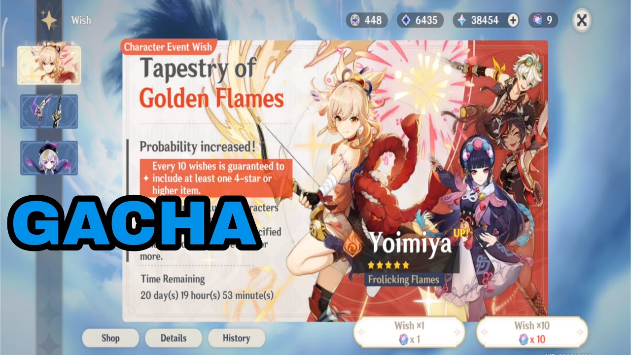 Yoimiya Banner Is Here! | Gacha | Genshin Impact 2.8 - YouTube
