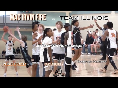 AAU Game of the Year!? - Mac Irvin Fire Vs Team Illinois - 8th Grade ...