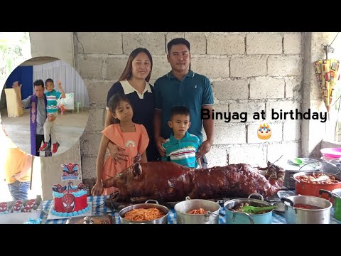 Double Celebration birthday at binyag. - YouTube
