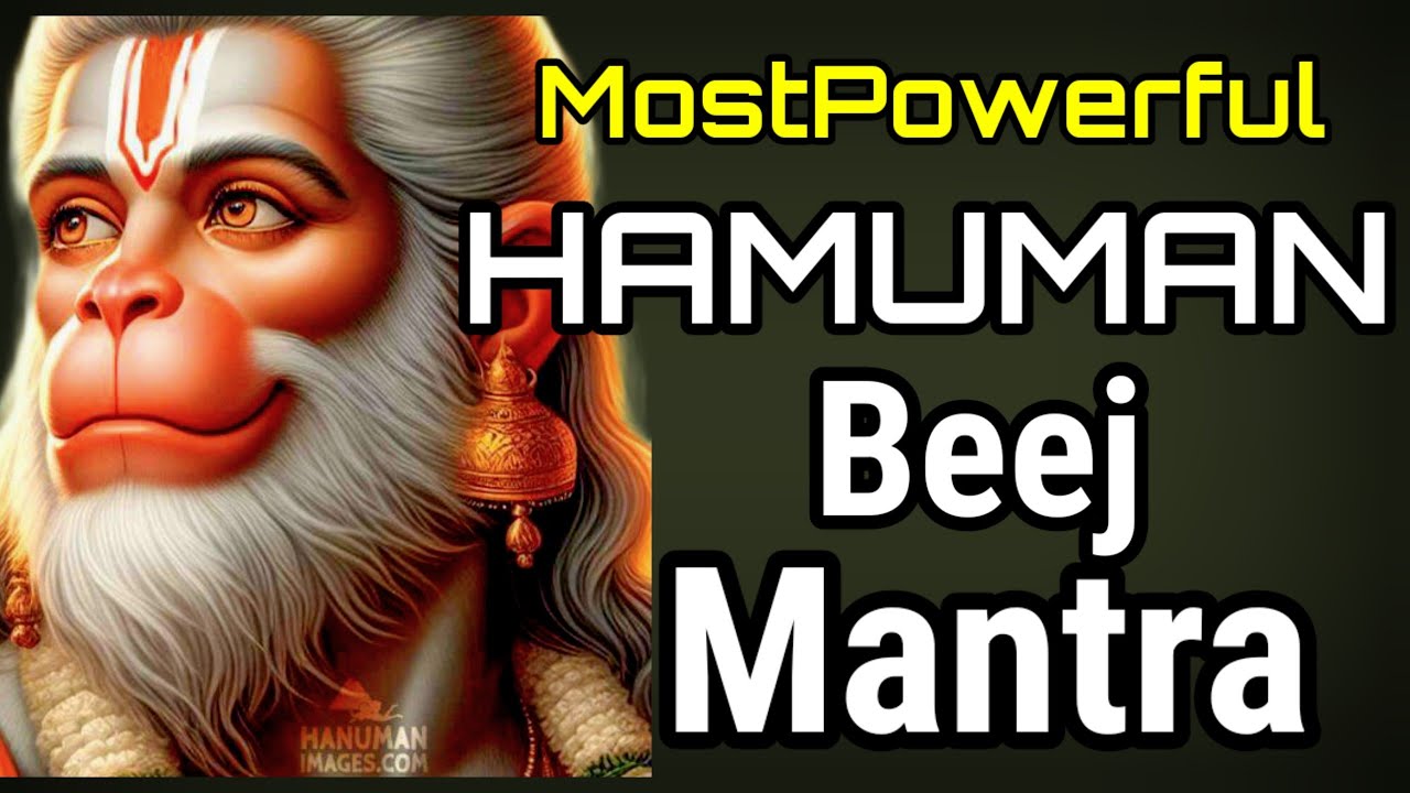 Powerful Shri Bala ji Hanuman Beej Mantra | Mantra For Protection ...