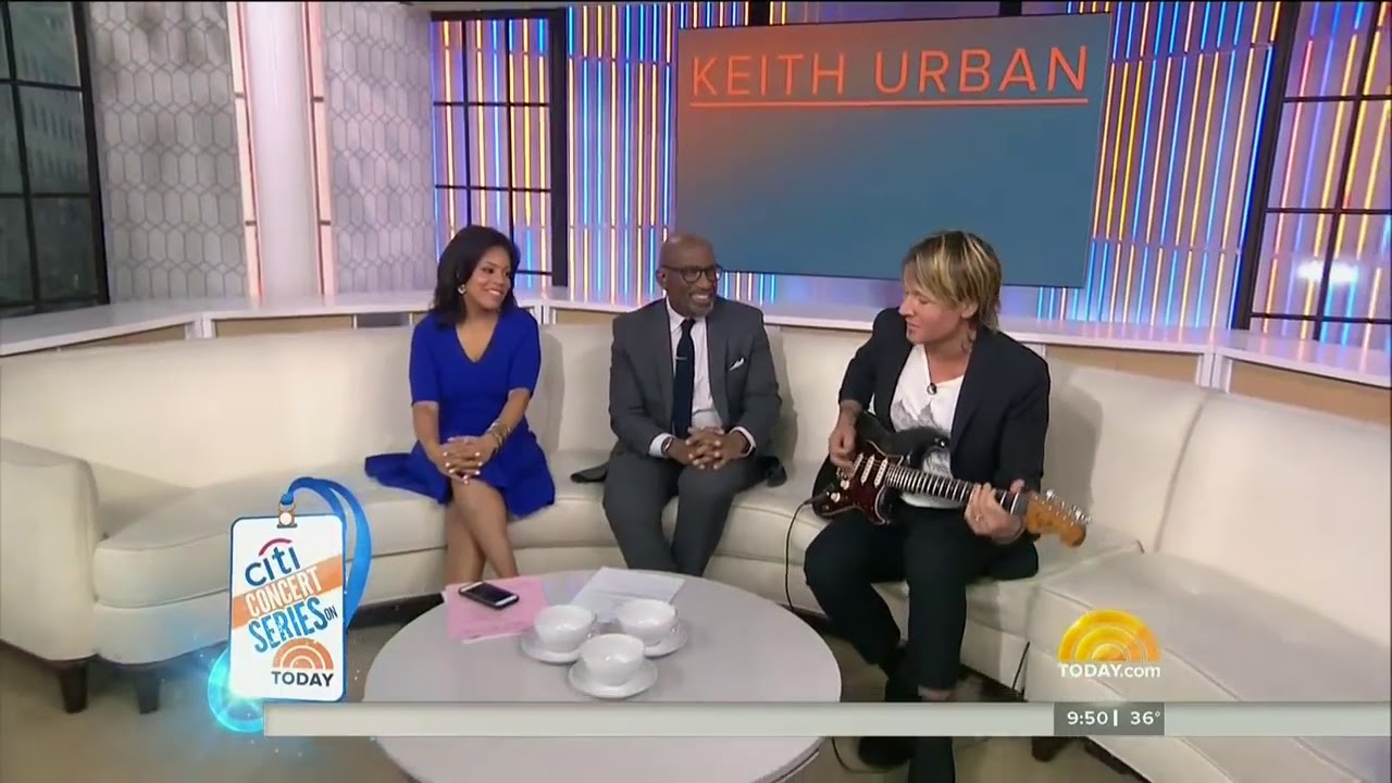 NBC TODAY KEITH URBAN Blue Ain't Your Color 720p - YouTube