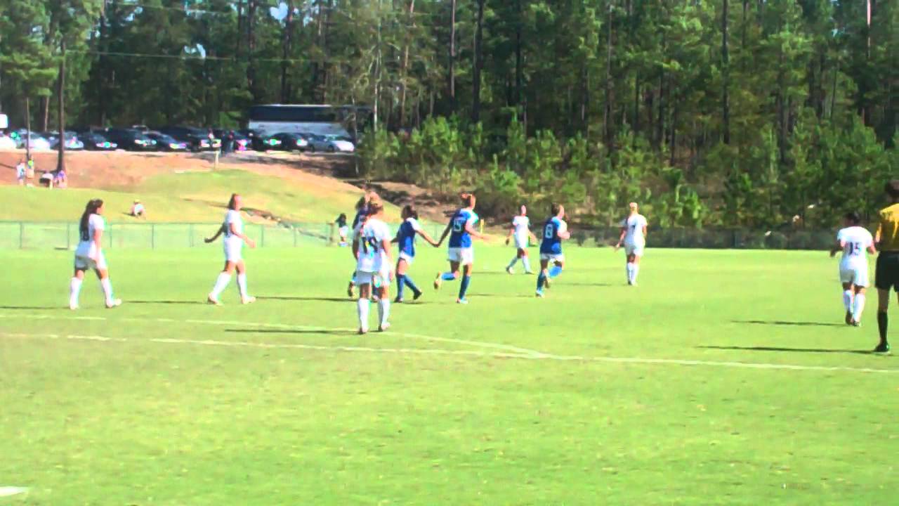 Emily Dover Scores Against Georgia College in the 2nd Minute - YouTube