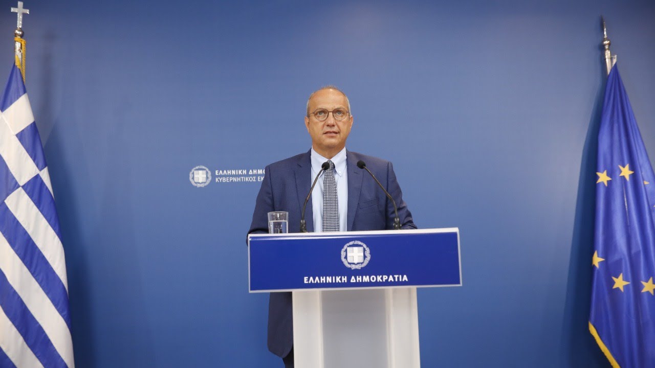 Eνημέρωση πολιτικών συντακτών από τον Κυβερνητικό Εκπρόσωπο Γιάννη ...