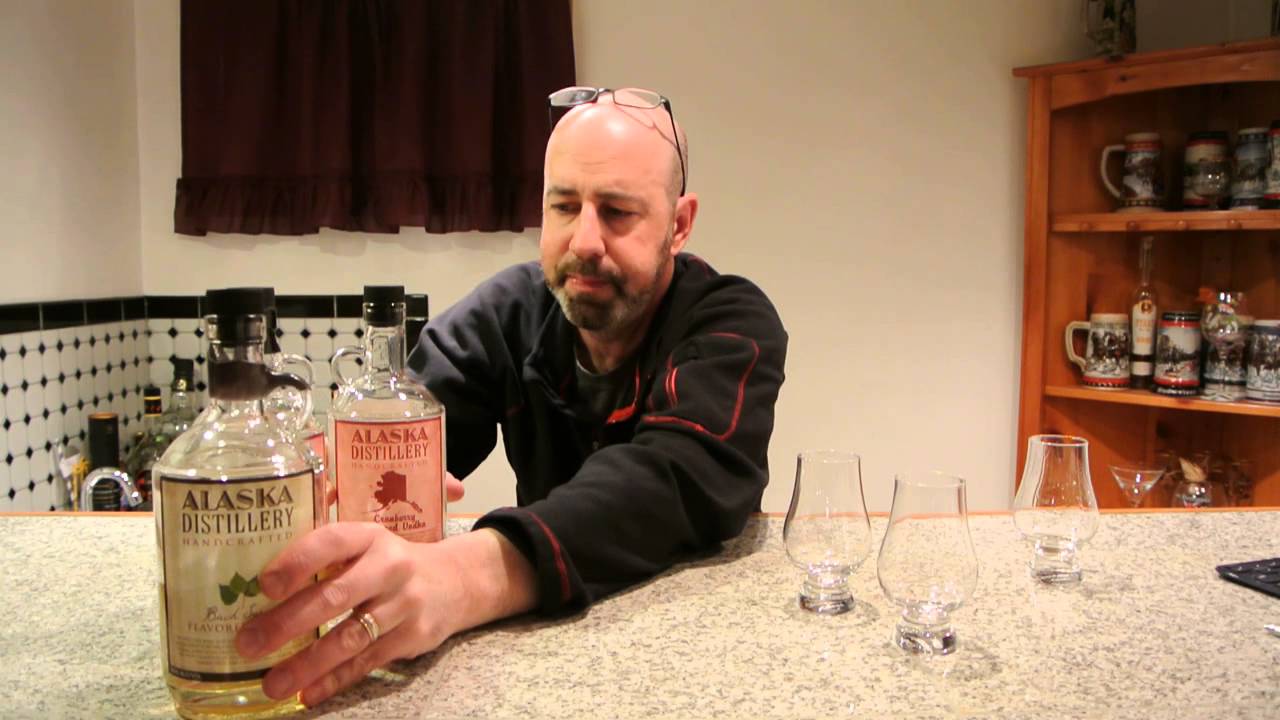 3 Alaska Distillery Flavored Vodkas! - Eman Booze! - YouTube