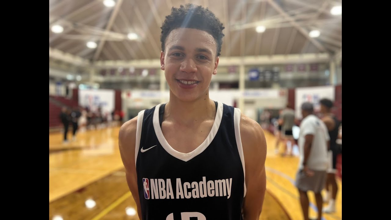 Seb Emenalo Clips from 2024 NBA Academy Games HD 1080p - YouTube