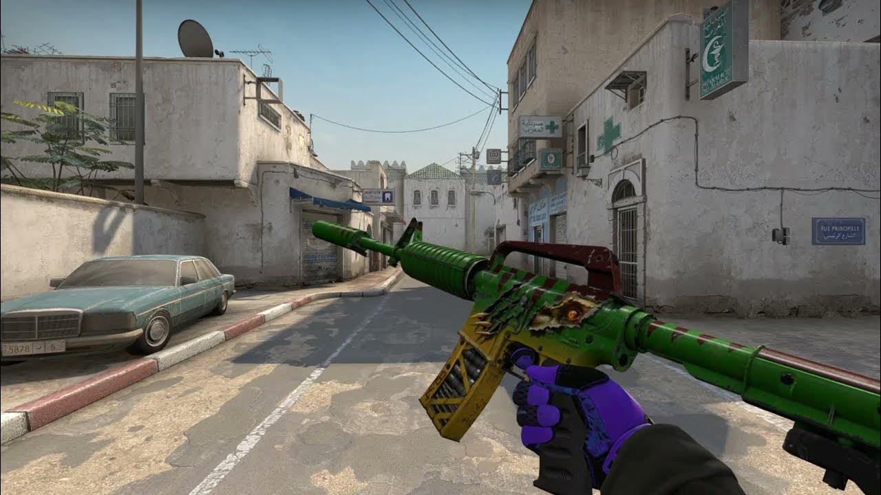 CS:GO M4A1-S EMPHOROSAUR-S WELL-WORN | REVOLUTION CASE - YouTube