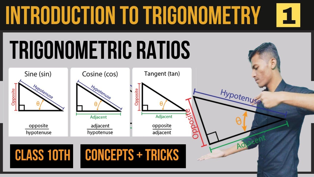 Trigonometry Class 10 ||NCERT Lec-01|| Chapter 8 || Trigonometric ...