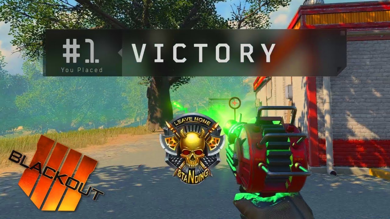 Call Of Duty Blackout Ray Gun Gameplay! - YouTube