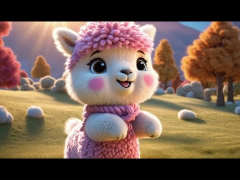 Las Alpacas Esponjosas Hacen Escupir Escupir | Canción Infantil ...