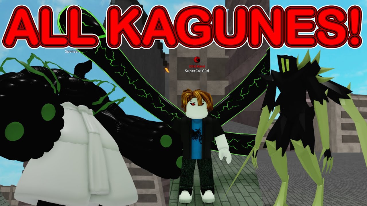 ALL KAGUNES SHOWCASE!! - YouTube