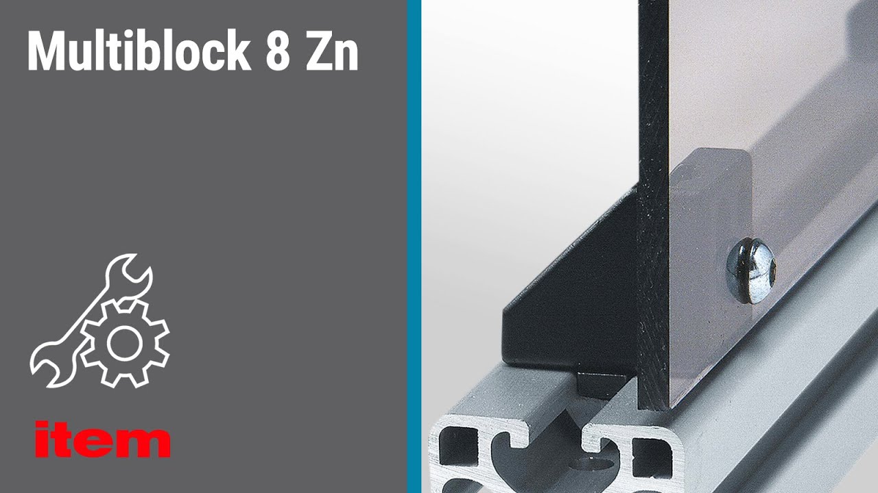 Instruction - Installing panel elements with Multiblock 8 Zn - YouTube