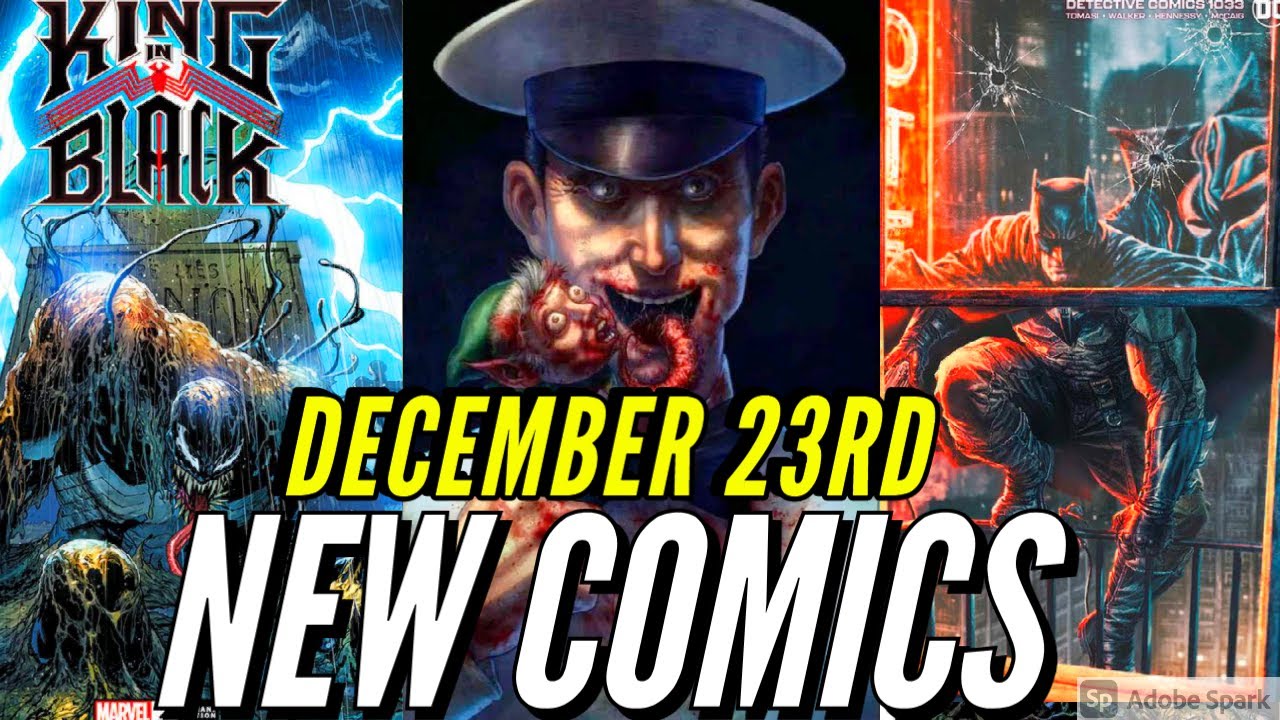 NEW COMIC BOOKS RELEASING DECEMBER 23RD 2020 MARVEL COMICS & DC COMICS ...