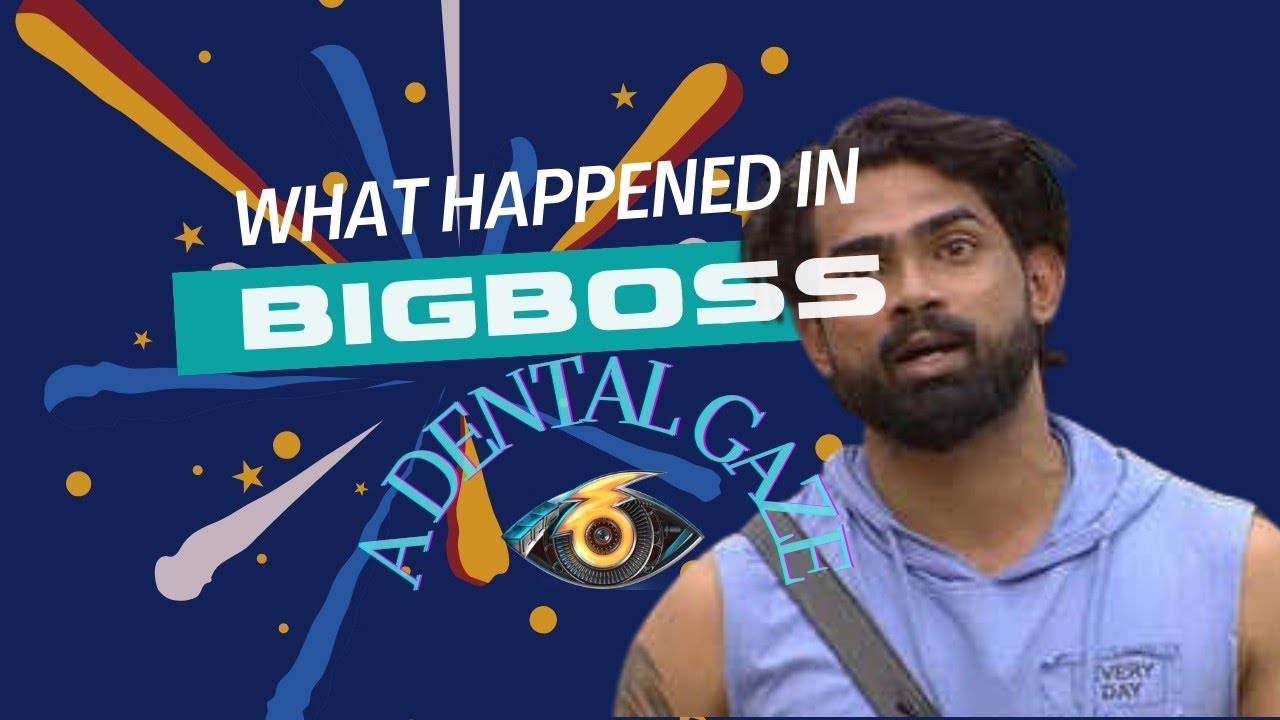 Rocky-Sijo Fight |Dental lessons from Bigg Boss|Scribble sparks # ...