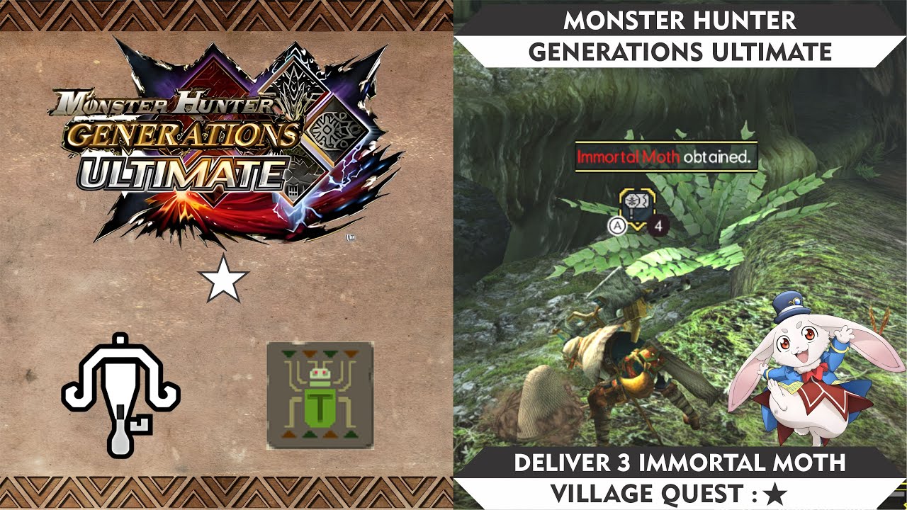 Monster Hunter Generation Ultimate | Medicinals Moths | Neangan ...