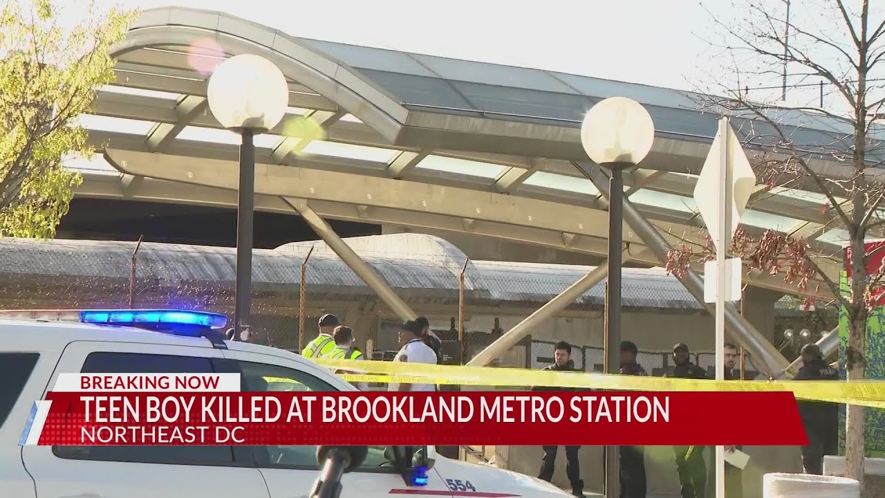 Boy dead after Brookland Metro station shooting in DC - YouTube