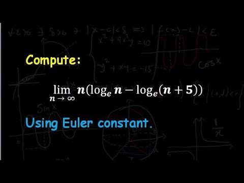 have you seen this??? Using Euler's constant 🔥 - YouTube