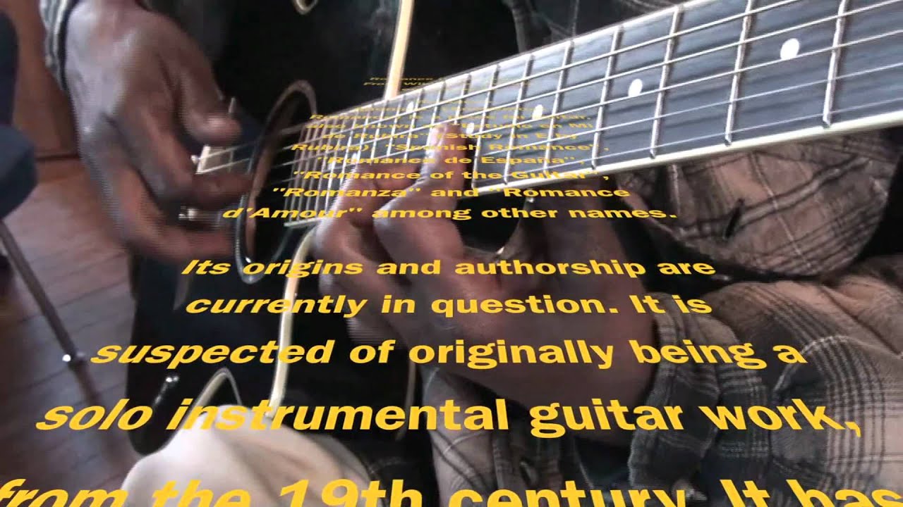 Spanish Romance Performed by Steve Montague - YouTube