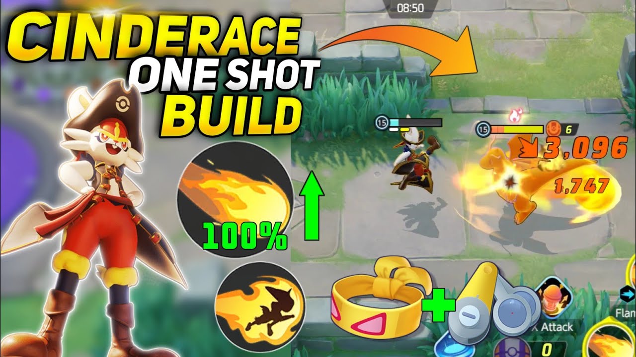 Use this build to increase the Damage of Pyro Ball by 100% | Cinderace ...