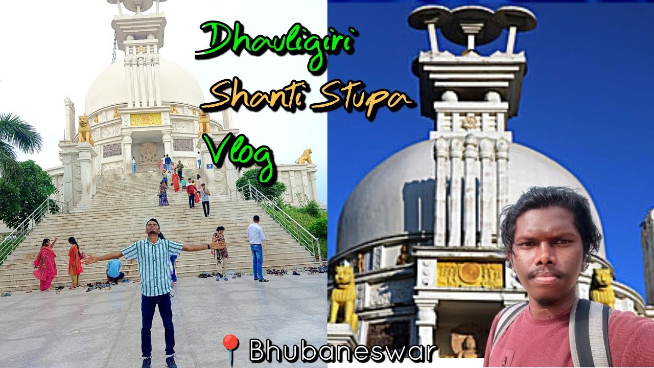 The Place Where 'ChandAshoka' became 'DharmAshoka' || Shanti Stupa ...