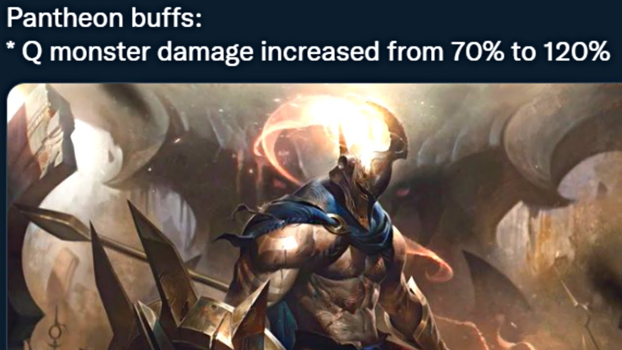 I tried New Pantheon Buff and this is how it went: - YouTube