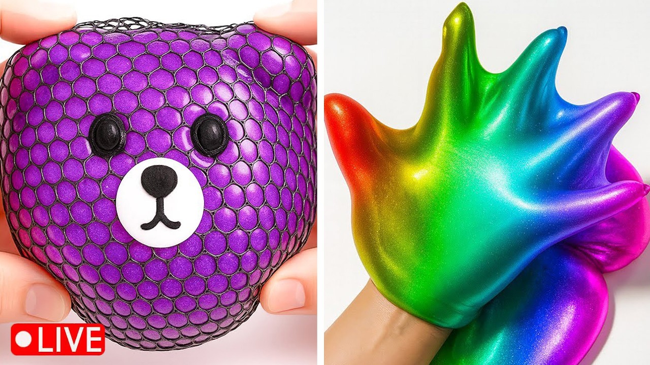 12 Hour Relaxing Slime ASMR | Satisfying and Relaxing Slime Sounds ...
