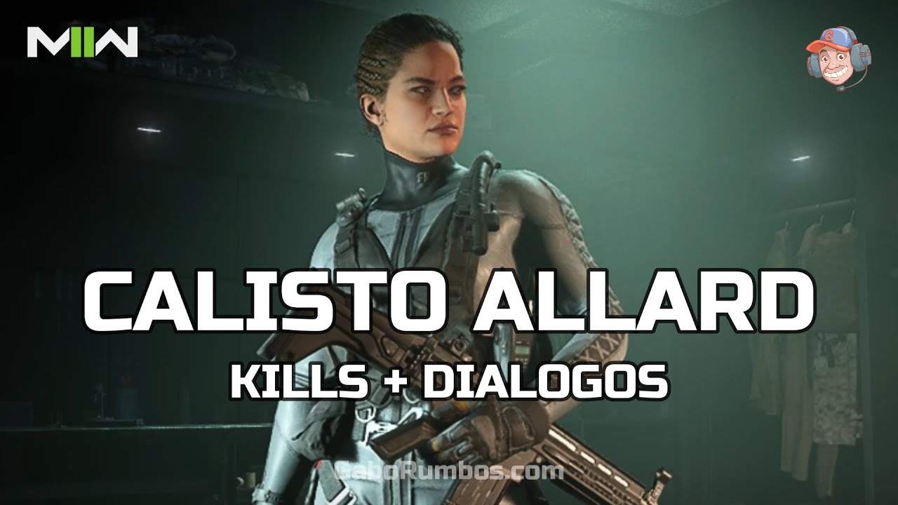 Calisto Allard | Frases + Kills | Call of Duty Modern Warfare 2 ...