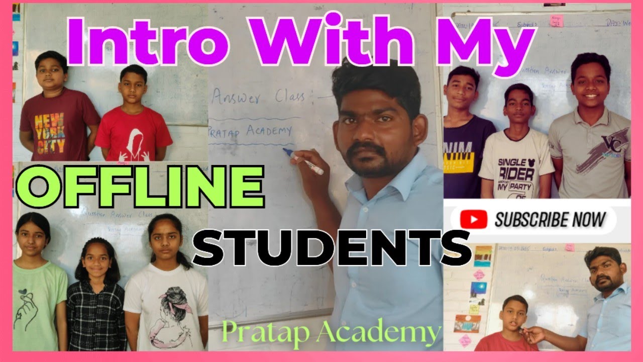 Intro with our offline students | offline बच्चों से बात चित.. - YouTube