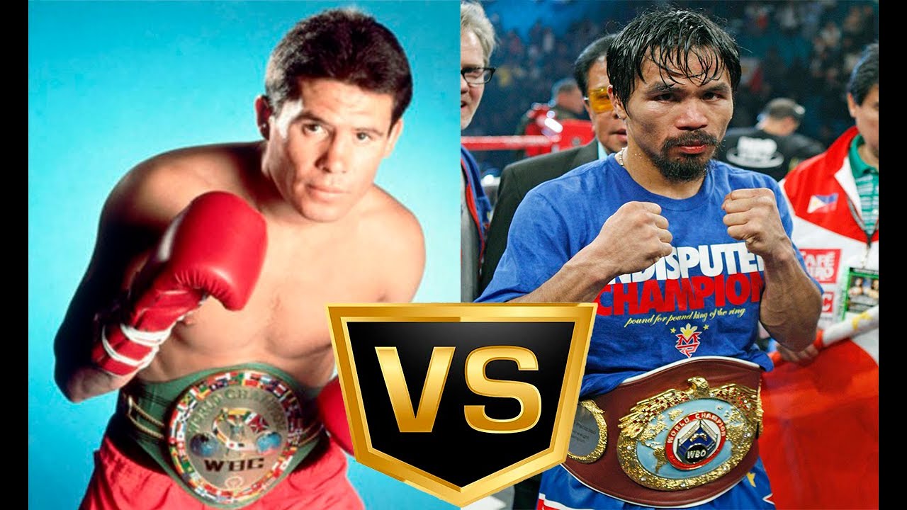 JULIO CéSAR CHáVEZ VS MANNY PACQUIAO | 1/4 TOURNAMENT OF THE BEST OF ...