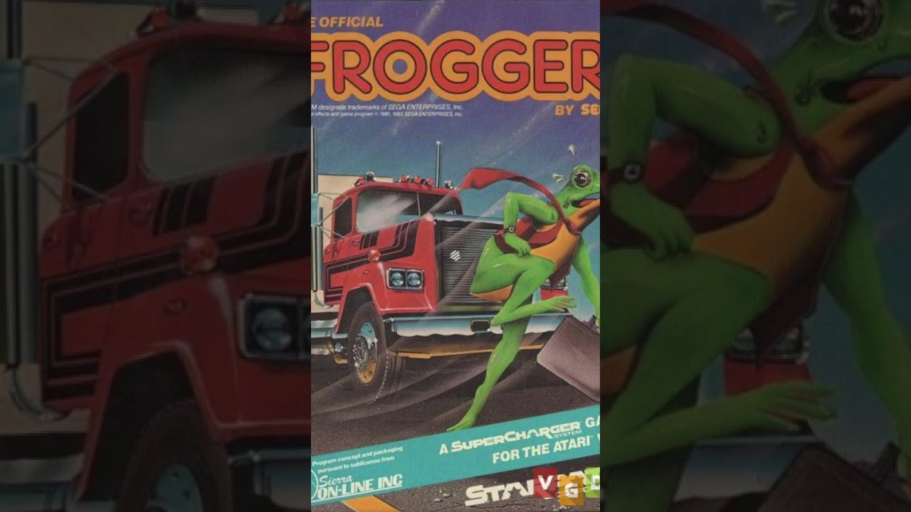 Frogger Cartoon Truck