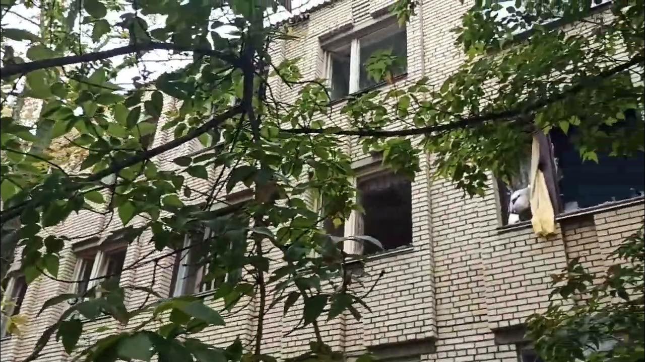 Славянск — Музшкола, ул. Почтовая (масштабы разрушения) - YouTube