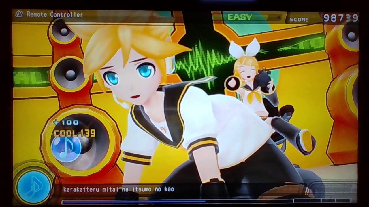 Hatsune Miku: Project DIVA F - Remote Controller (Easy) - YouTube