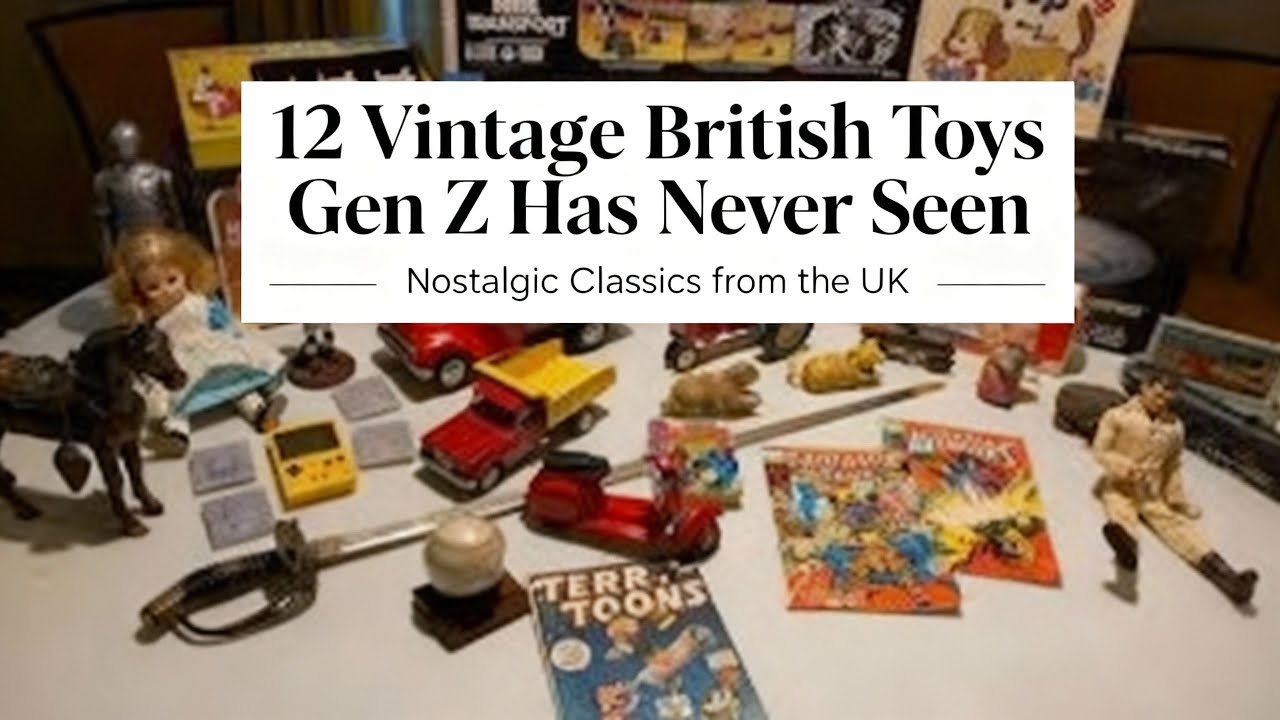 12 Vintage British Toys Gen Z Has Never Seen Made with Clipchamp - YouTube