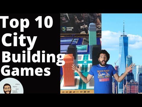Top 10 City Building Board Games - YouTube