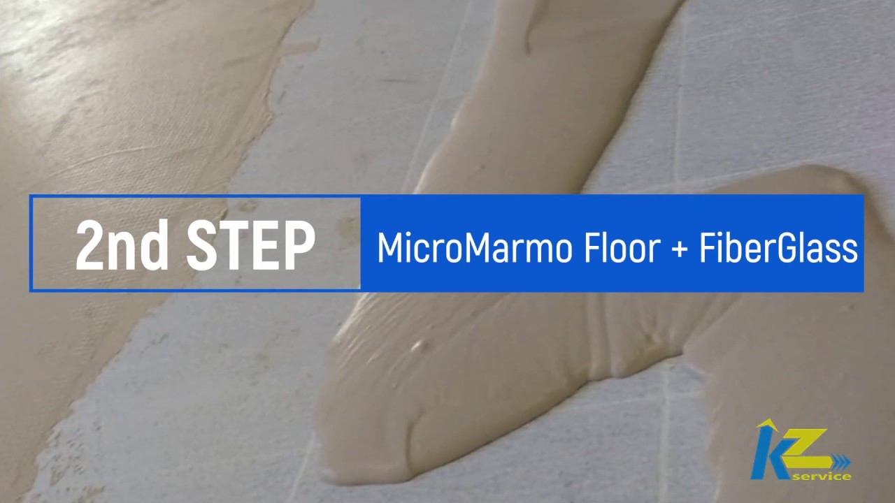 MicroMarmo Floor Spiver by KZ Service - YouTube