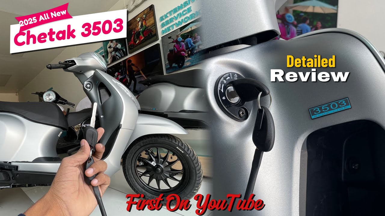 Chetak 3503 Detailed Review | First On YouTube 🚨| 151Km Range 😱 - YouTube