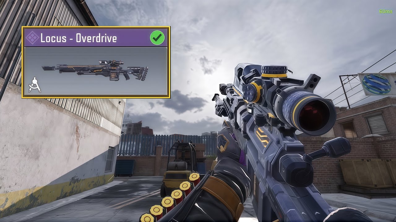 The new best BP sniper (LOCUS OVERDRIVE) in CODM - YouTube