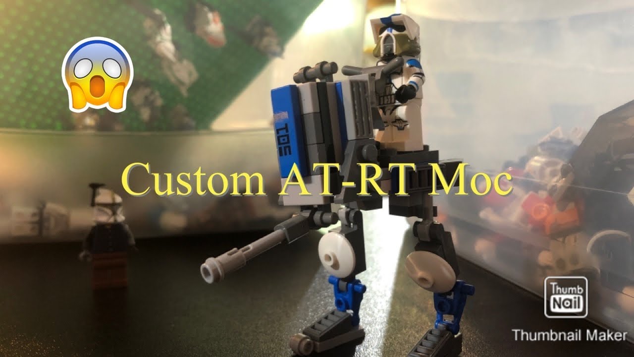 Lego SW Custom AT-RT Moc - YouTube