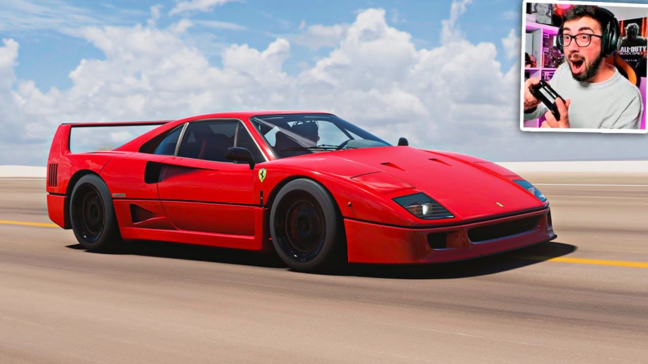 Ferrari F40 1989 Pantalla Ancha