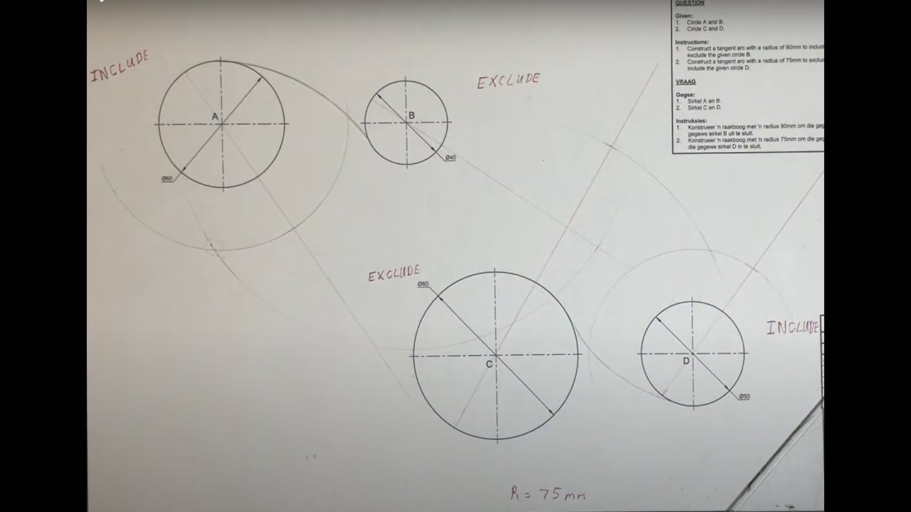 Geometrical constructions Gr10 EGD LEARNING LESSON 4.9.3 - YouTube