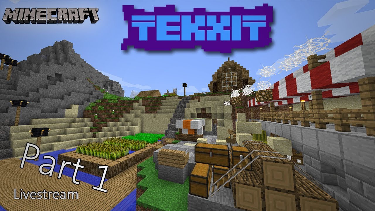 Livestream - Tekxit Modpack (1/16/2020) - YouTube