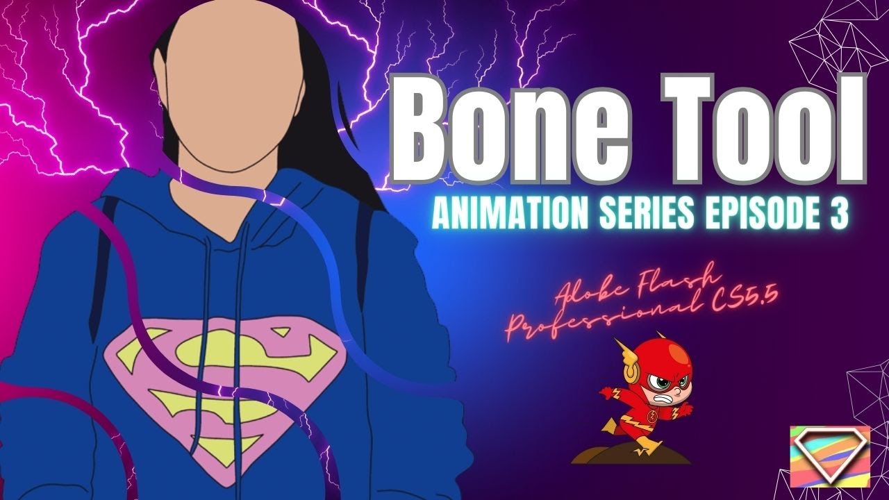 BONE TOOL | Animation Series Episode 3 | Adobe Flash Professional CS 5. ...