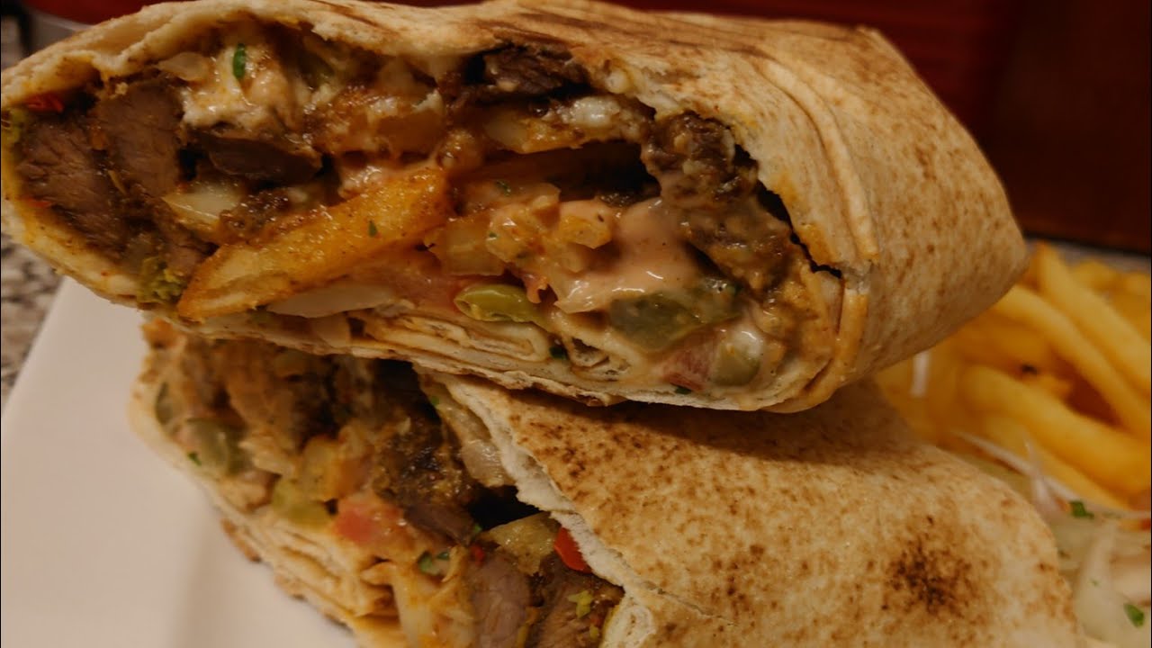 CHAWARMA FAIT MAISON - YouTube