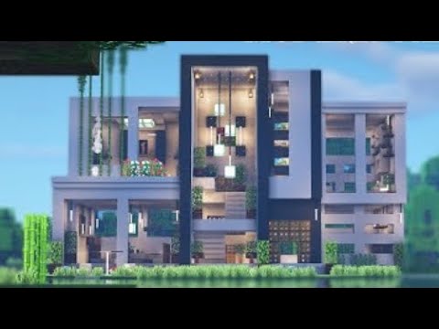 Minecraft_Ultimate_Modern_House_Tutorial⚒️.. - YouTube